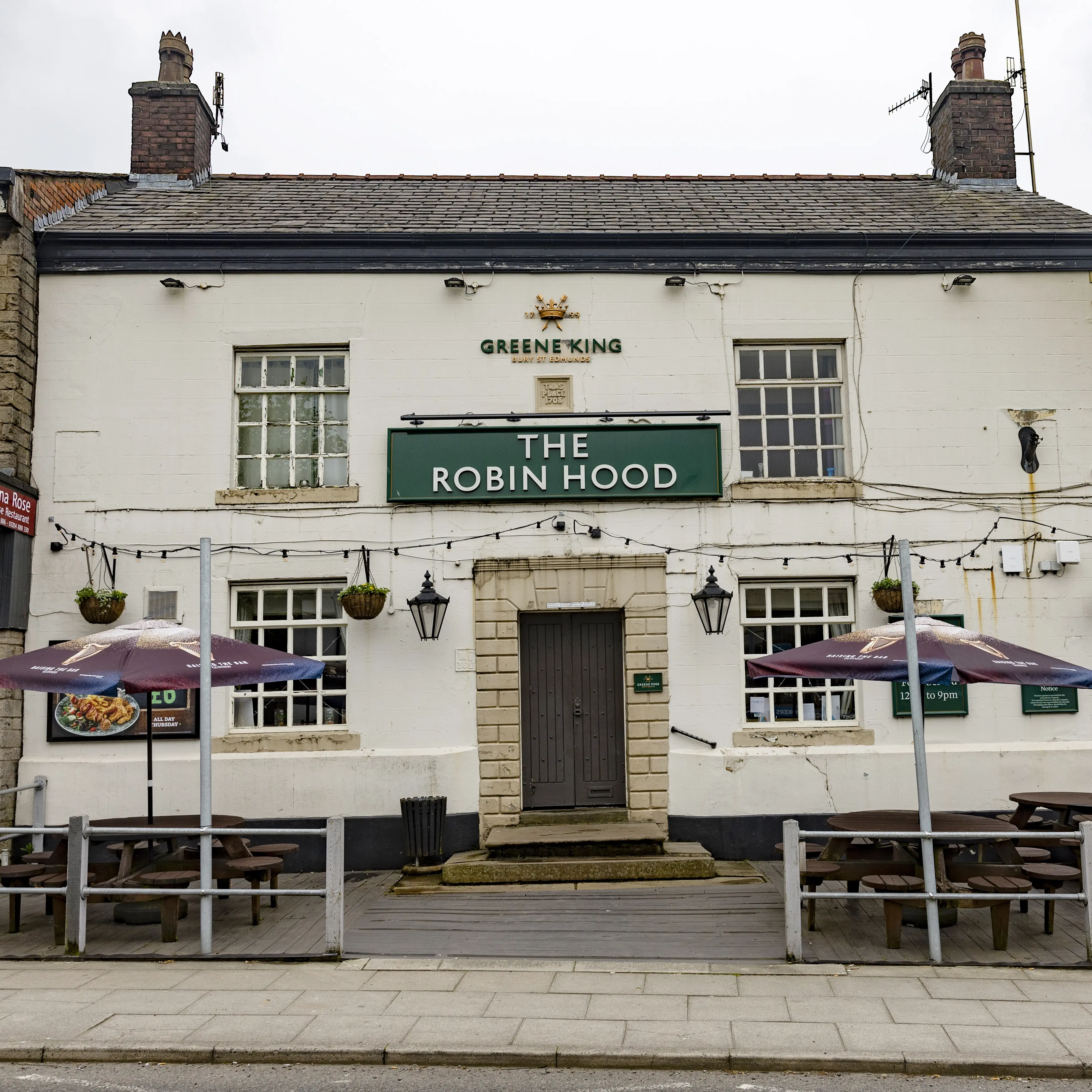 The Robin Hood Pub in Tottington Bury
