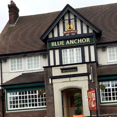 The Blue Anchor Pub Restaurant in Aintree, Liverpool