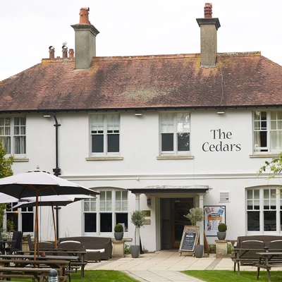 The Cedars Inn Pub Restaurant in Sticklepath Barnstaple