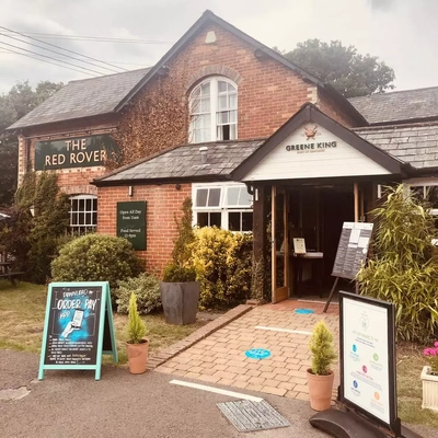 The Red Rover Pub Restaurant in West Wellow Romsey