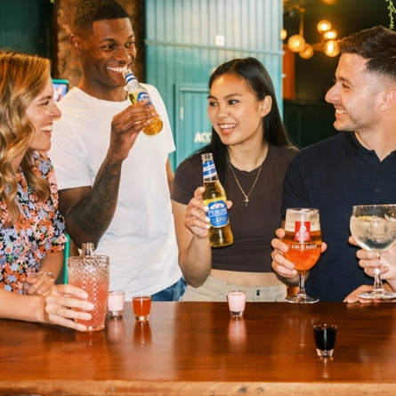 The Blue Posts Pub Restaurant in St James's