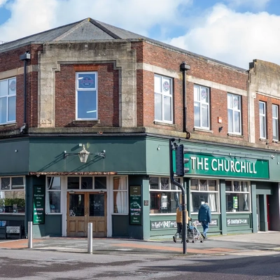 The Churchill Pub in Poole