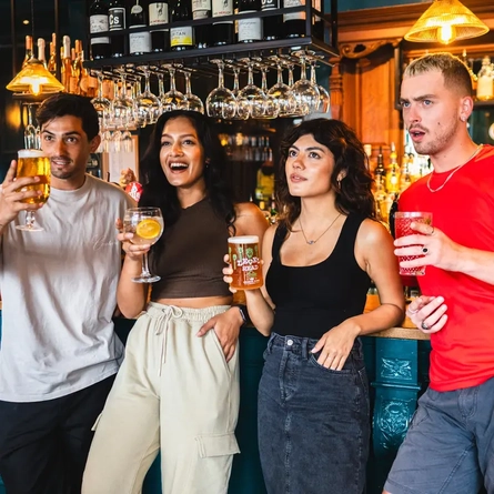 The Blue Posts Pub Restaurant in St James's