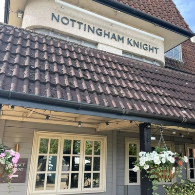 The Nottingham Knight Pub Restaurant in Ruddington Nottingham