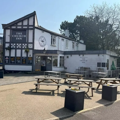 The Church Inn Pub Restaurant in Urmston Manchester
