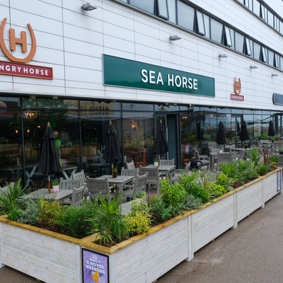 The Seahorse Pub Restaurant in Kings Parade, New Brighton, Wallasey