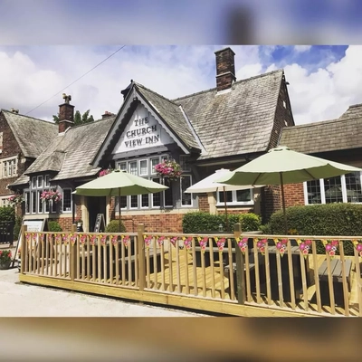 The Church View Inn Pub Restaurant in Lunts Heath Widnes