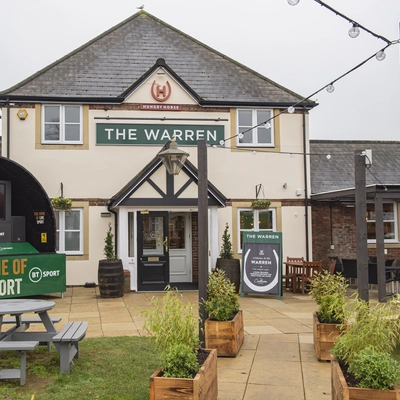 The Warren Pub Restaurant in Kettering,