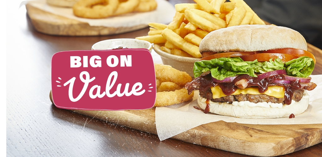 Menu | The Waterside, Rugby