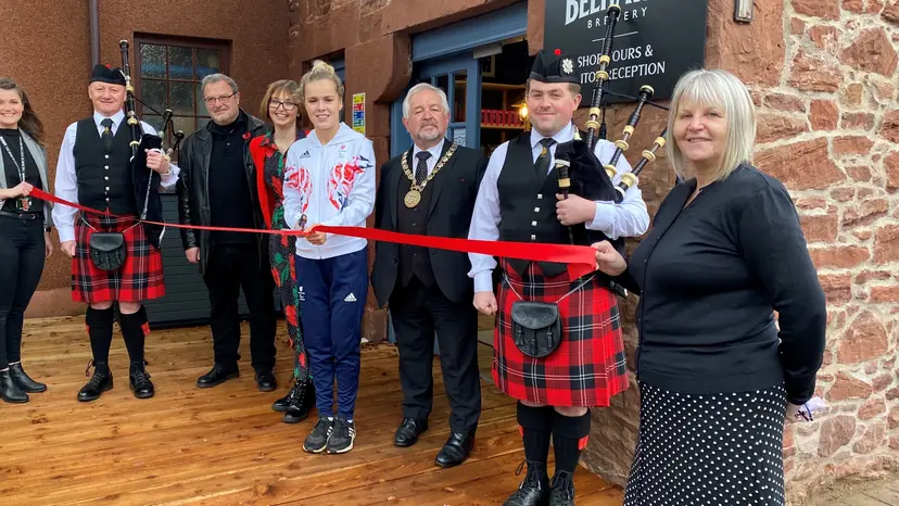 British Paralympic Medalist, Maria Lyle, Opens New Belhaven Visitor ...