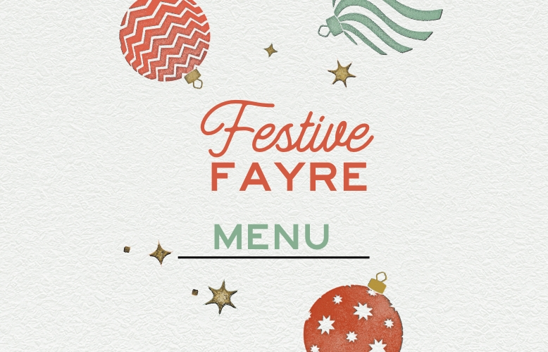 Festive Menu 2023 | The Sir Jack, Bramley