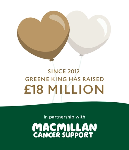 Our work with Macmillan | Greene King