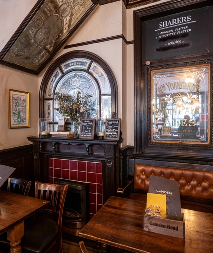 The Camden Head Pub Restaurant in Islington