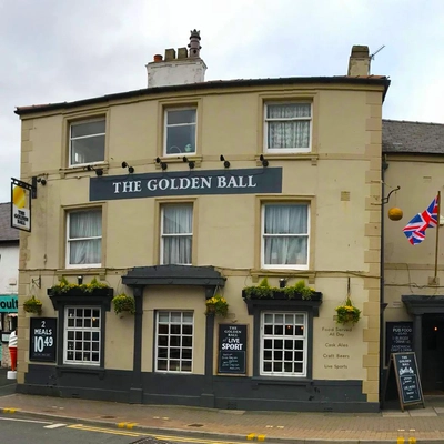 The Golden Ball Hotel Pub Restaurant in Poulton-Le-Fylde