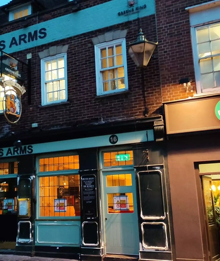 The Kings Arms Pub Restaurant in Greenwich London