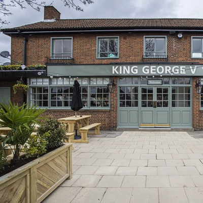 The King George V Pub in Ilford