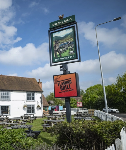 The Rovers Tye Pub Restaurant in Colchester