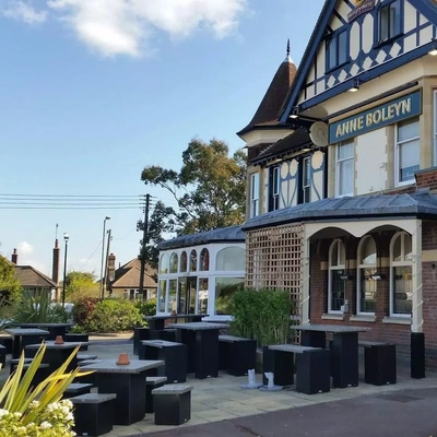 The Anne Boleyn Pub Restaurant in Rochford,
