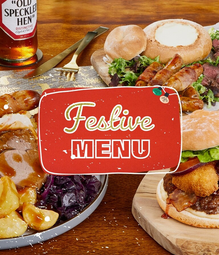 Festive Menu 2023 | The Sir Jack, Bramley
