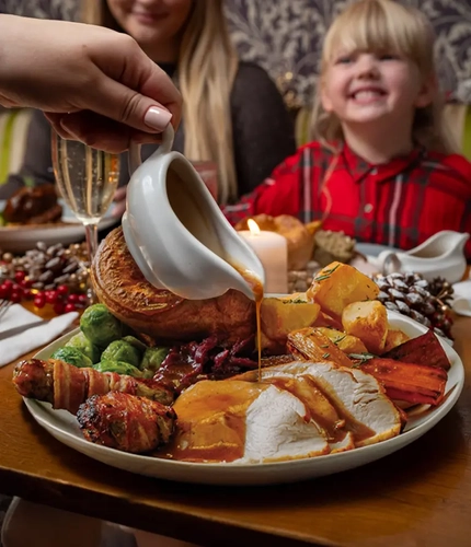 Christmas Day Menu 2023 | The Raven Hotel, Hook