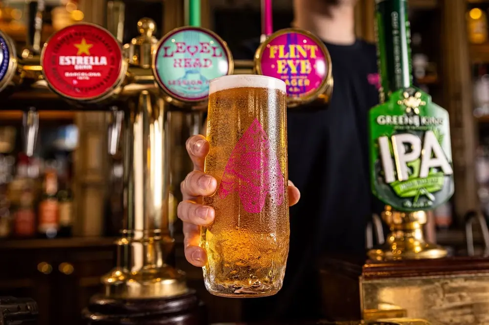 Flint Eye Dry Hopped Lager | Greene King