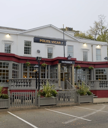 The Polite Vicar Pub Restaurant in Basford Newcastle-Under-Lyme
