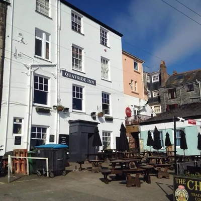 The Quayside Inn Pub in Falmouth,